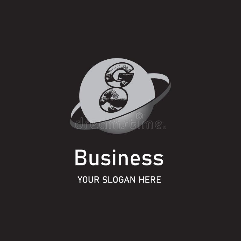 GO Text Logo Design stock vector. Illustration of label - 261164393