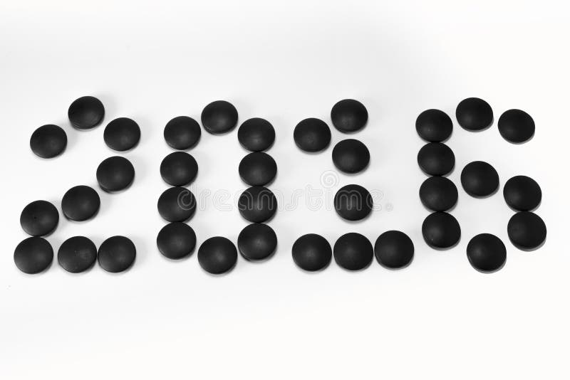 Go Stones are Arranged in 2016 Shape. Stock Image - Image of japanese ...
