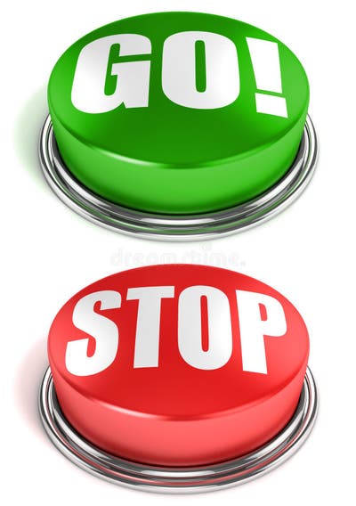 Go stop buttons stock illustration. Illustration of design - 23116946