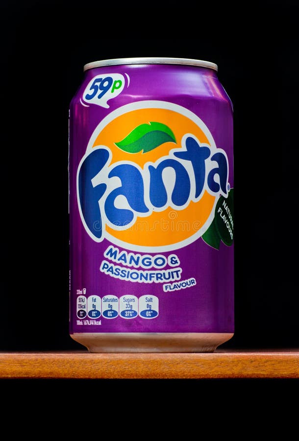 Goût différent de Fanta image stock éditorial. Image du fruits - 63576989
