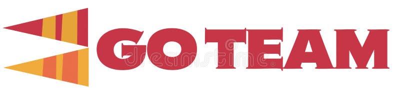 Go Team stock illustration. Illustration of sport, cheers - 721636