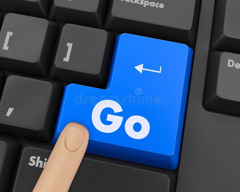 Go stock illustration. Illustration of text, motivate - 56869319