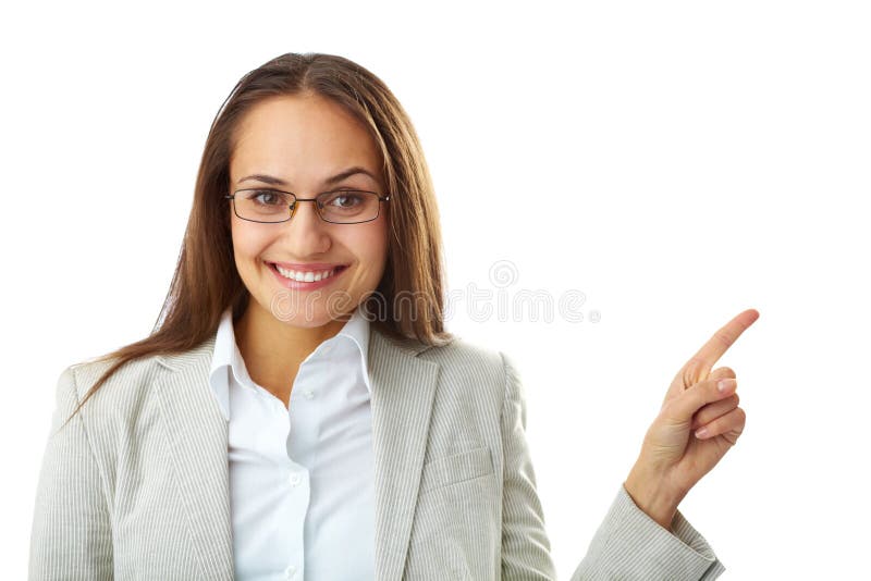Go there stock photo. Image of isolate, body, gesturing - 34591768