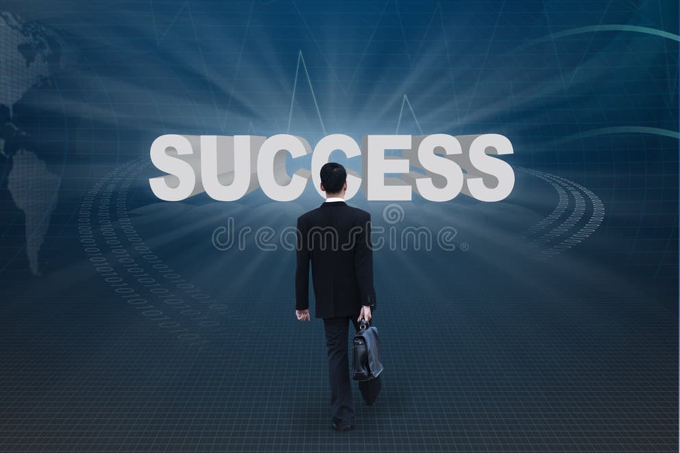 Go to success stock photo. Image of space, businesspeople - 22837434