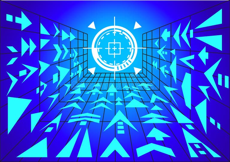 Triangle Target Stock Illustrations – 4,072 Triangle Target Stock ...