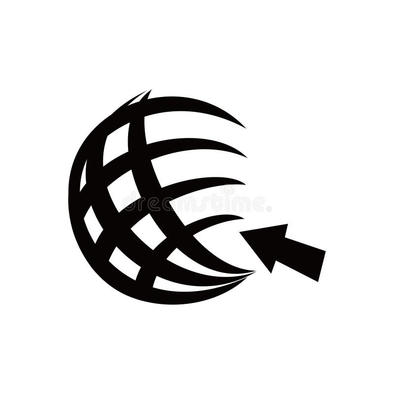 Go to web icon design stock vector. Illustration of click - 299563429