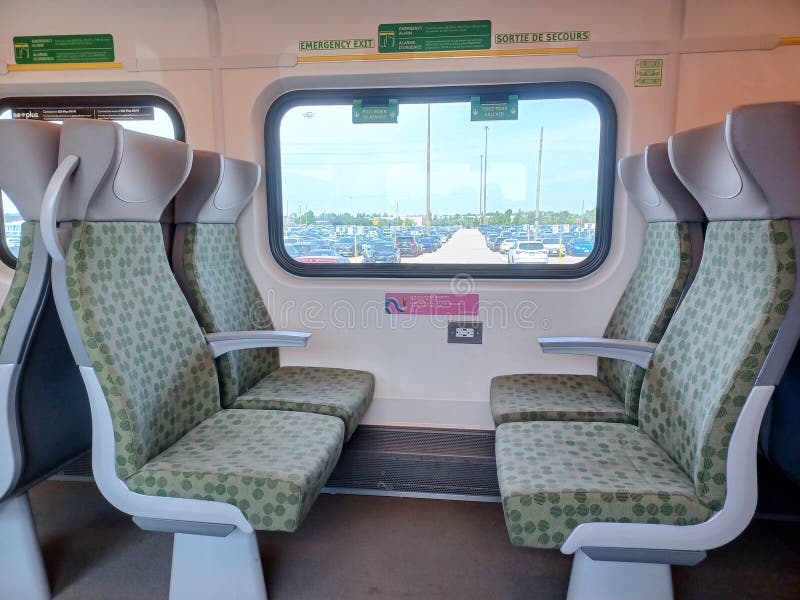 Go train inside view editorial photo. Image of public - 328759311