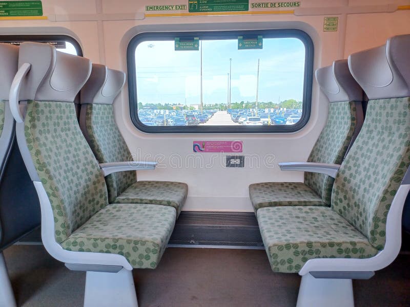 Go train inside view editorial image. Image of carriage - 330452340