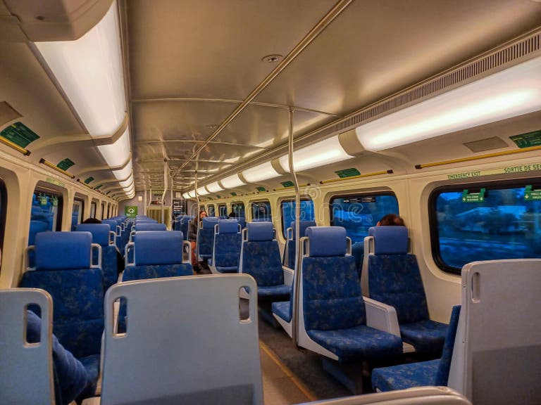 Go train inside view editorial image. Image of tourism - 384221245