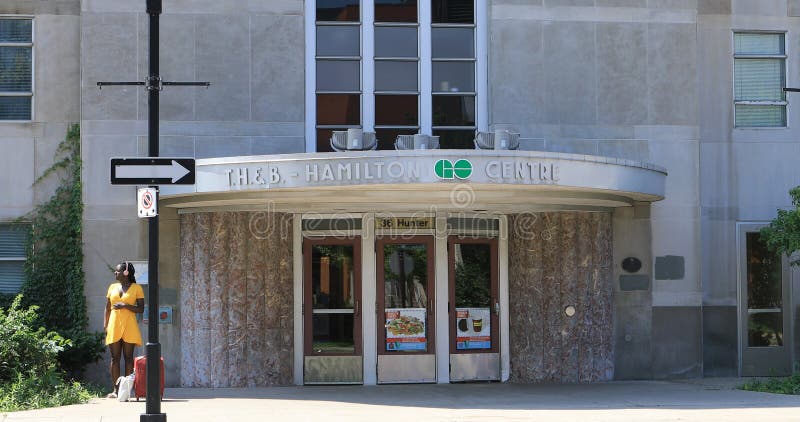 Go Train Station in Hamilton, Ontario, Canada Editorial Photography ...