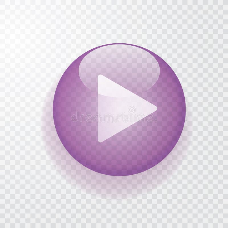 BW play button stock vector. Illustration of navigation - 124962854