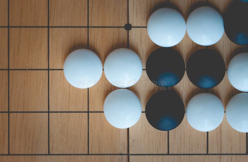 Weiqi or Go Game Strategies Stock Image - Image of army, asia: 6215917