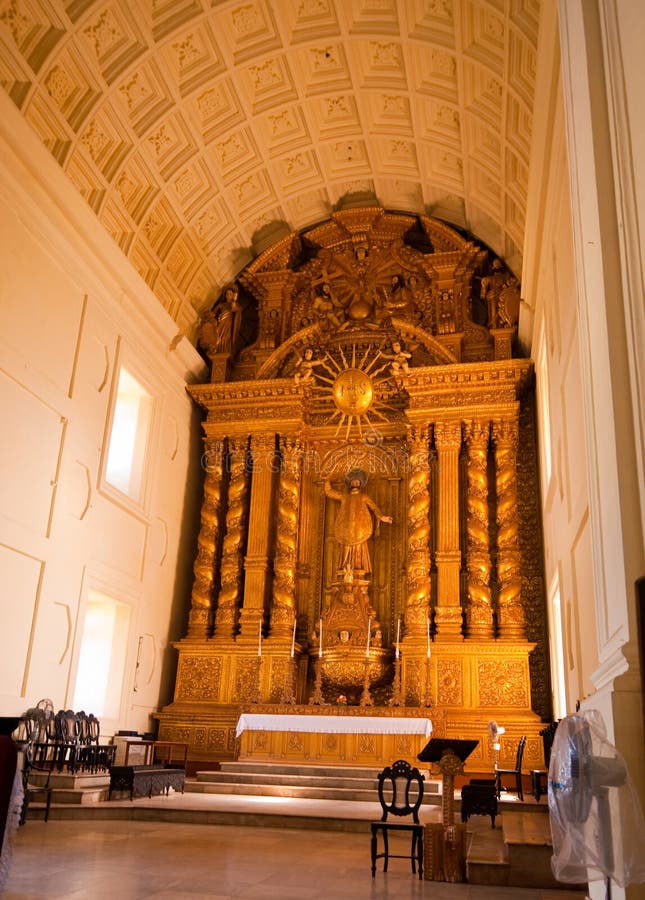 Goa - Basilica of Bom Jesus Stock Image - Image of colonial, historical ...