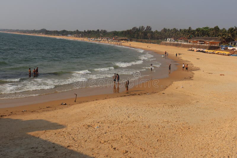 Goa beaches sea editorial photography. Image of people - 176395287