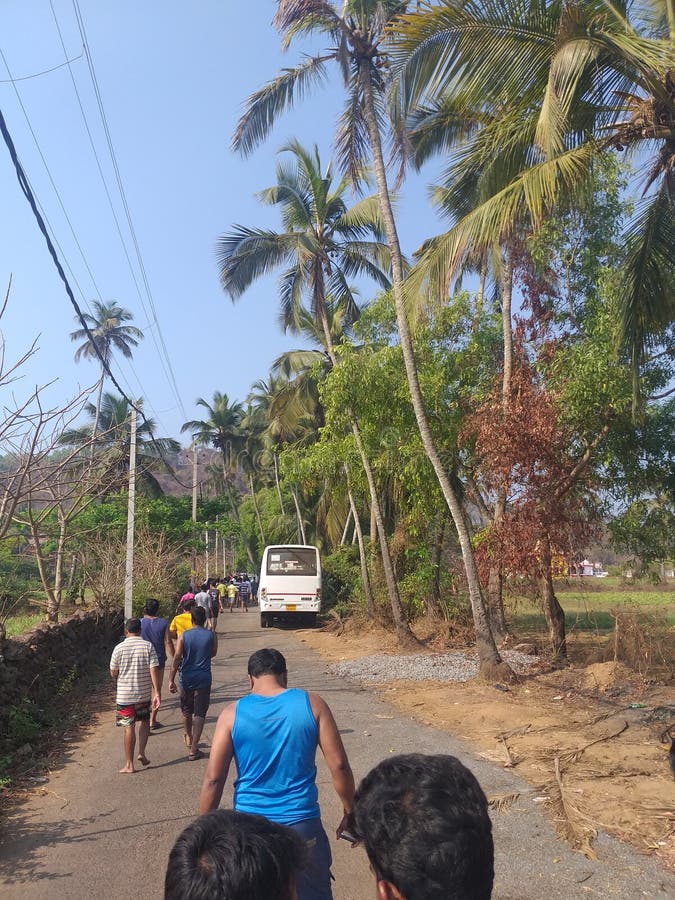 Goa Boating Location Walking Away Editorial Photo - Image of boating ...