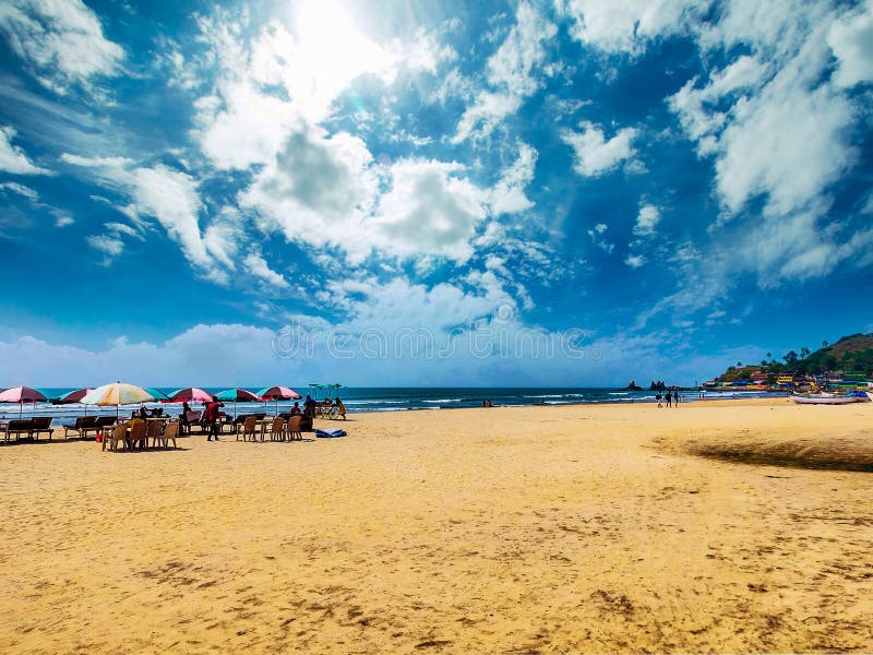 Goa (india) Beach Side View ,daylight Short Beautiful Beaches,sand ...