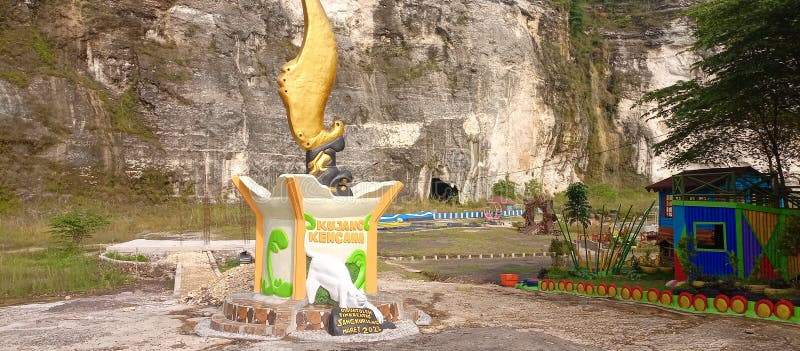 Goa Lalay Cave at Jonggol stock image. Image of monument - 263056159