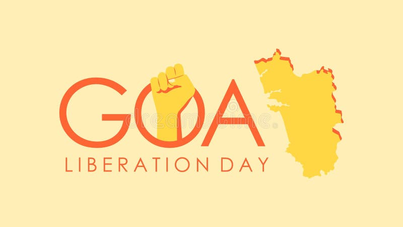 Goa Liberation Day Background Template Vector Stock Vector ...