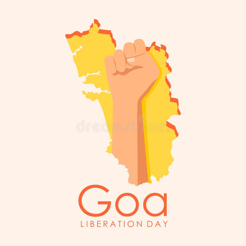 Goa Liberation Day Poster Template Vector Stock Vector - Illustration ...