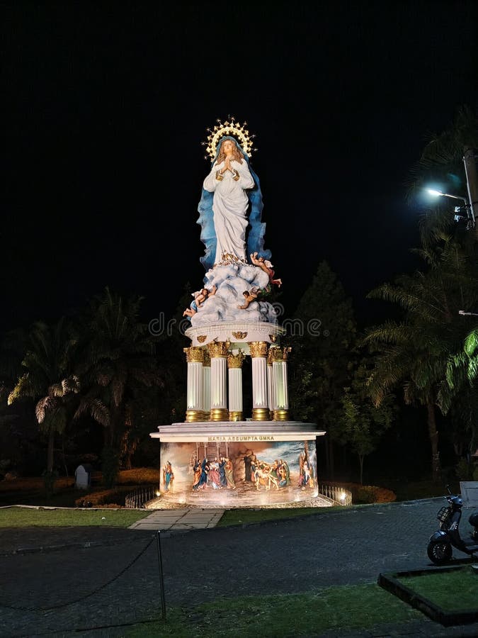 Goa Maria Bawen Catholic Religion Editorial Photo - Image of maria ...