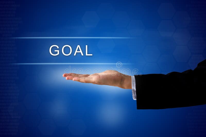 Road to goal stock image. Image of future, motivation - 58379625