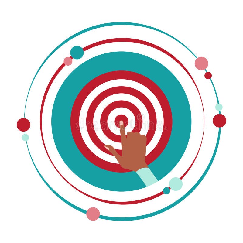 Target, Goal, Objective Business Graphic Icon Symbol Vector ...