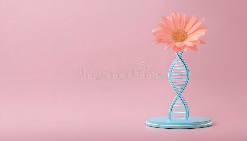 Goal of Life, Growth and Motivation: Abstract DNA Helix Transforming ...