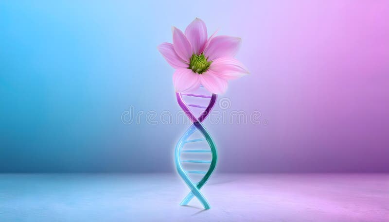 Goal of Life, Growth and Motivation: Abstract DNA Helix Transforming ...