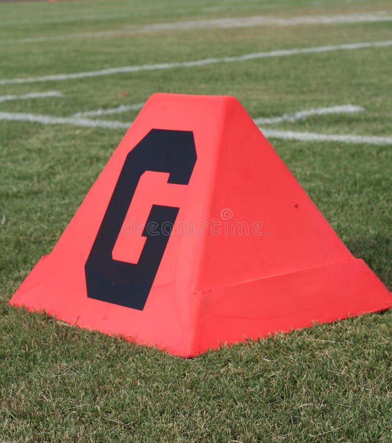 Goal Line Marker Picture. Image: 3090341