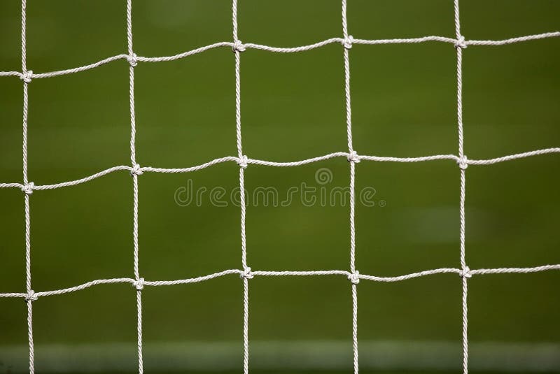 Goal net stock image. Image of white, player, football - 13834229