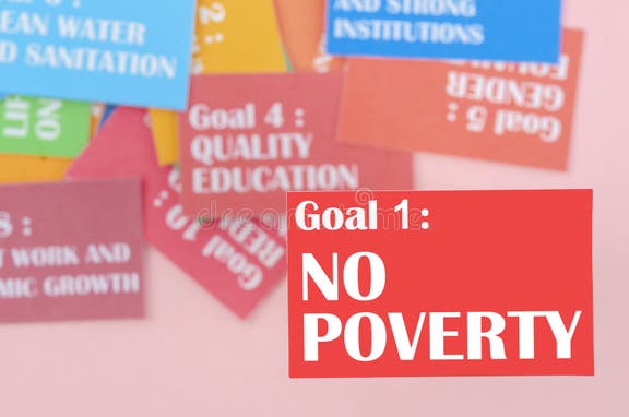 Sustainable Development Goals No Poverty Stock Photos - Free & Royalty ...