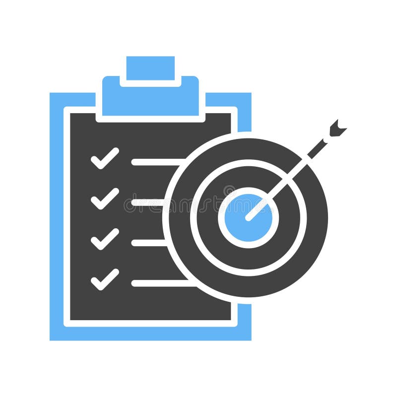 Goal Oriented Icon Vector Image. Stock Vector - Illustration of ...