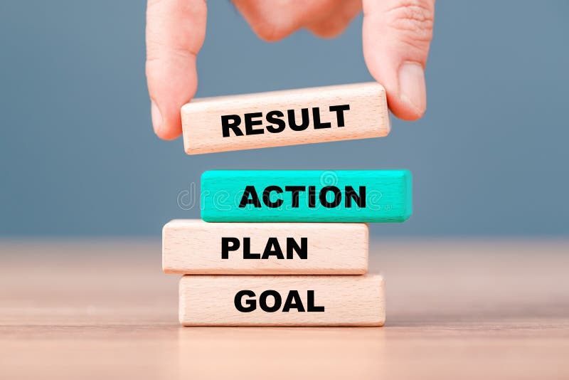 Goal without a Plan is Just a Wish Quote Business Stock Photo - Image ...