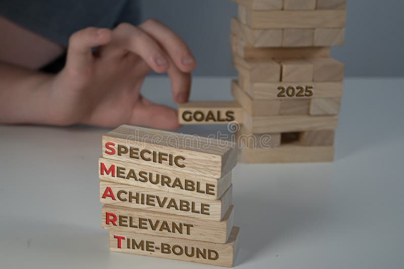 Goal Planning Concept Using SMART Stock Image - Image of measurable ...