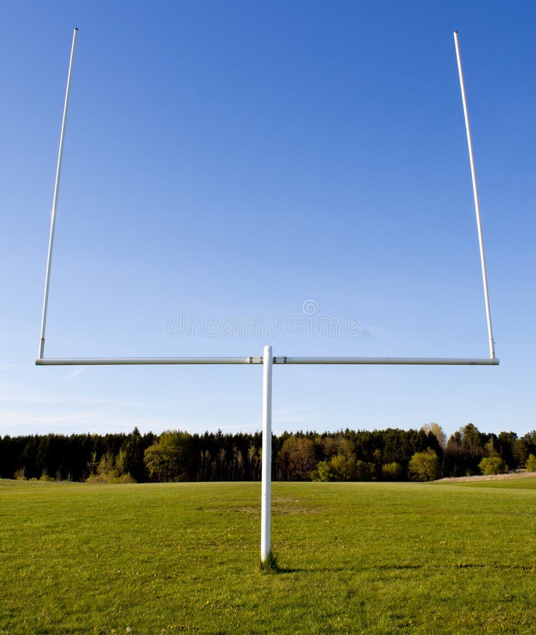 Goal Post stock photo. Image of kicking, goals, kick - 24452422