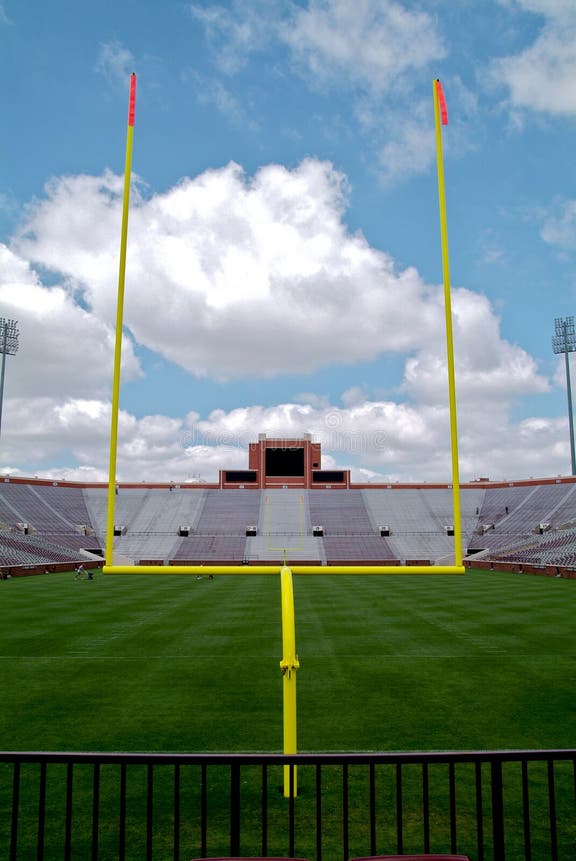 Goal post stock image. Image of score, american, scoreboard - 6050441