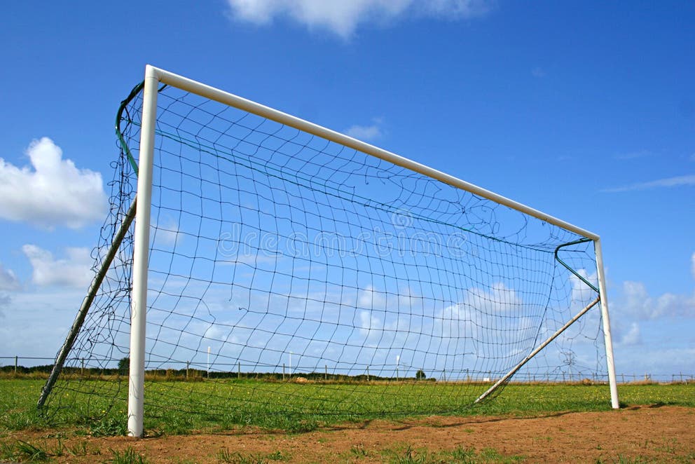 Goal post stock photo. Image of succeed, mesh, round, goal - 6475288