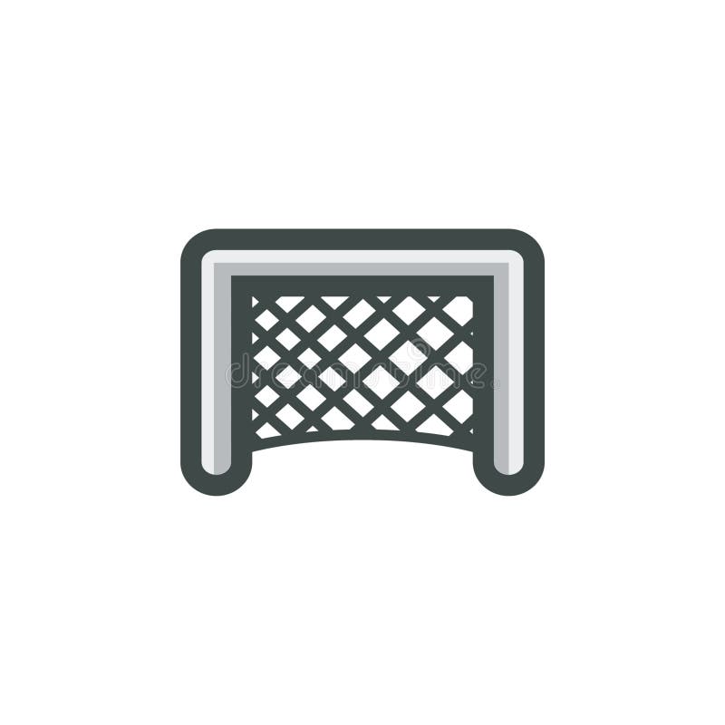 Goal Post. Vector Illustration Decorative Design Stock Vector ...