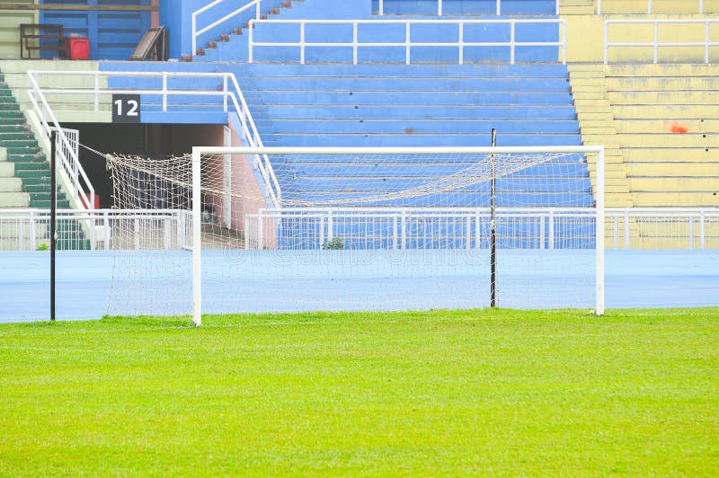 The goal post stock photo. Image of competition, play - 40535164