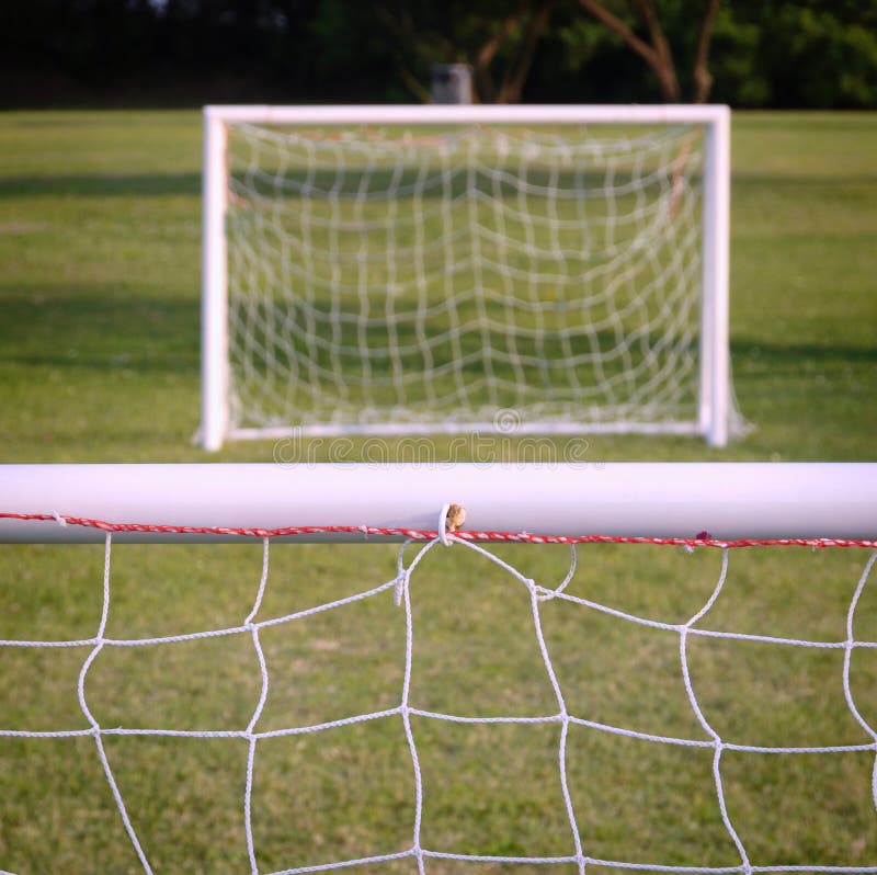 Goal posts stock image. Image of pursuit, ambition, playground - 22437139