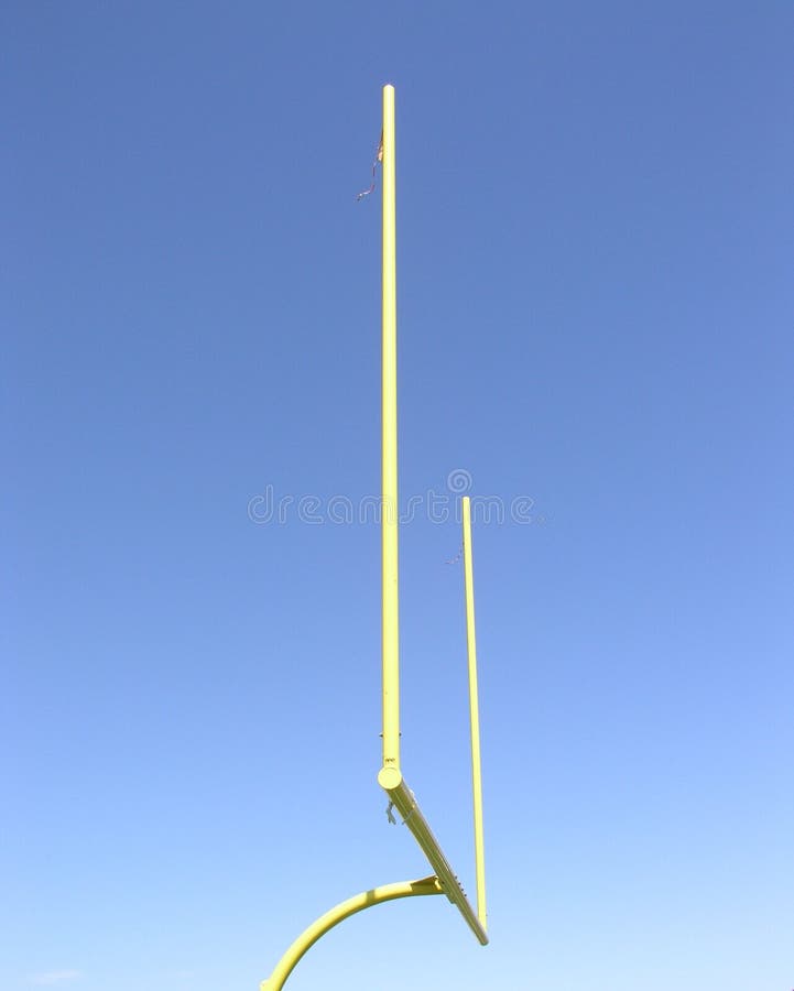 Goal Posts on soccer field stock photo. Image of match - 15334012