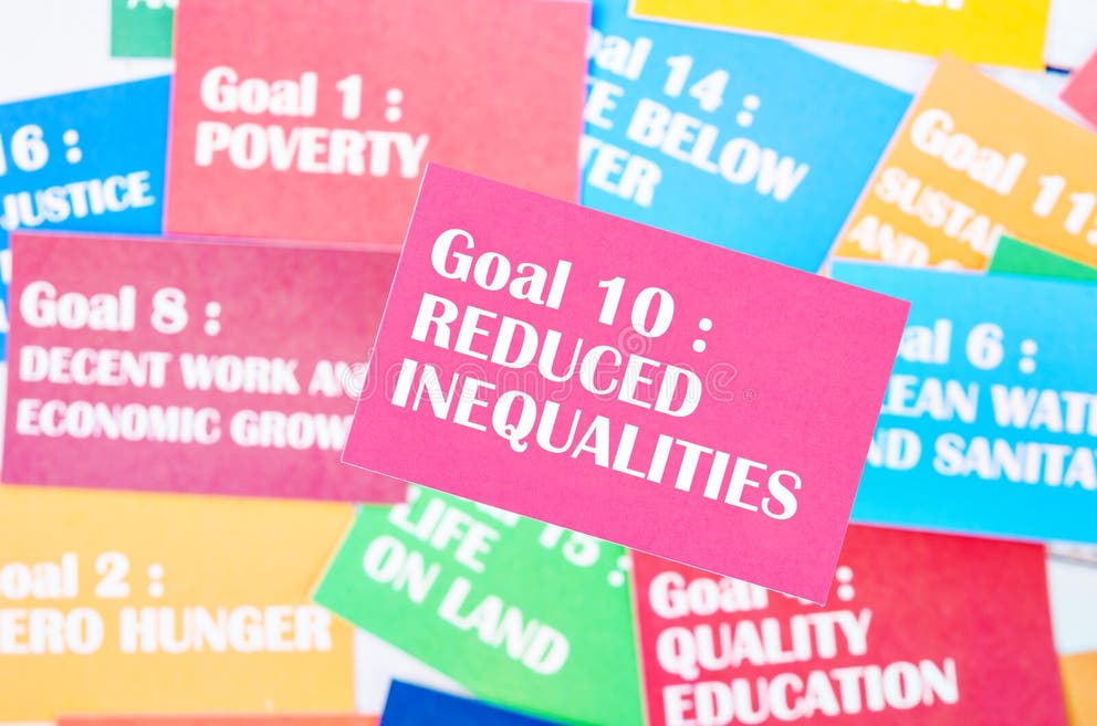 The Goal 10 : Reduced Inequalities the SDGs 17 Development Goals Environment. Environment ...
