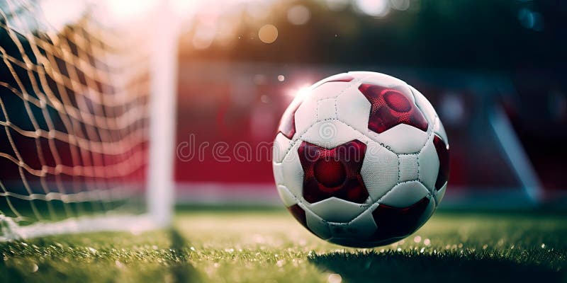 A Goal Scored Against the Opponent, Victory Goal . Generative AI Stock ...