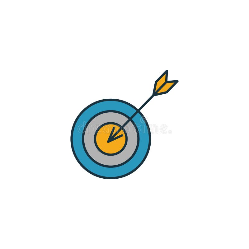 Goal Seeking Icon. Simple Element from Project Management Icons ...