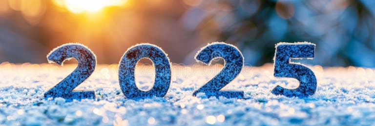 2025 Goal Setting Empty Street with 2025 Marked on Road, Symbolizing ...