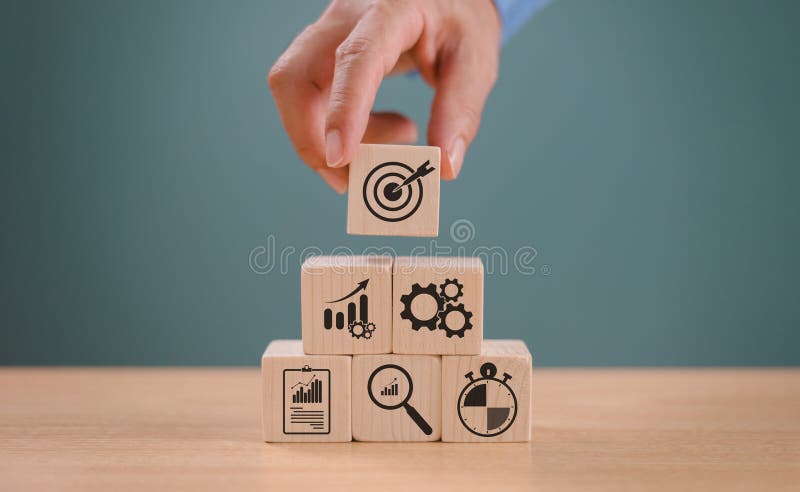 Goal Setting Planning Focus for Future Stock Photo - Image of challenge ...