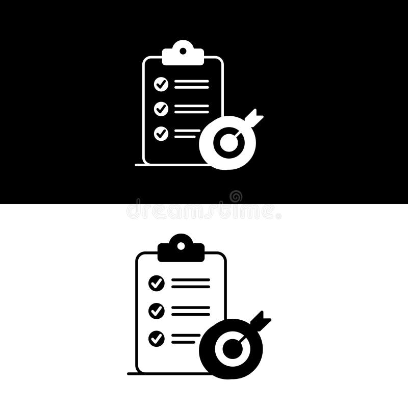 Goal Setting Symbol. Career Planning. Professional Development Goal ...