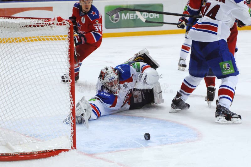 Goal To Lev Team. Slow Roll into Gate Editorial Image - Image of frozen ...