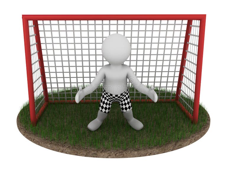 Goalkeeper Standing Stock Illustrations – 493 Goalkeeper Standing Stock ...