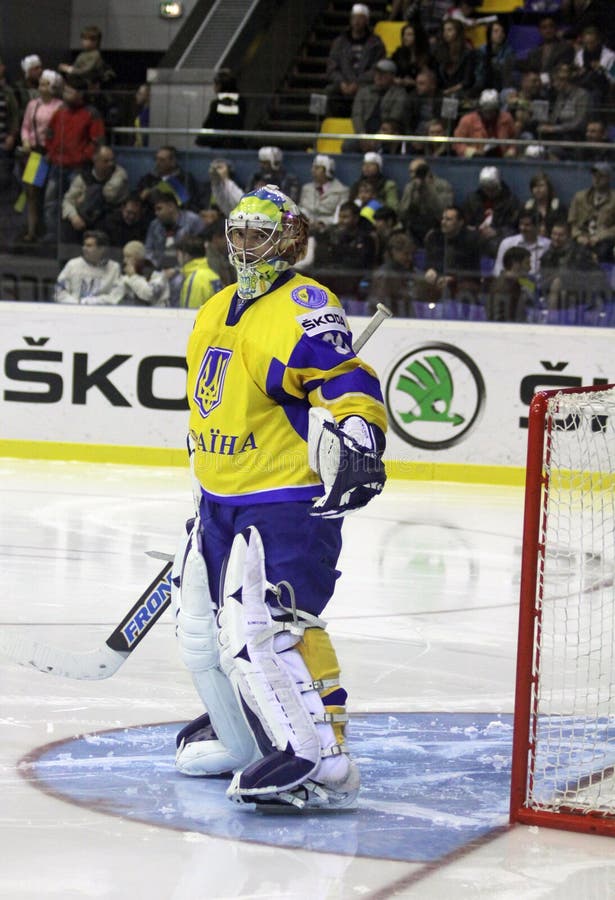 Goalkeeper Kostyantyn Simchuk of Ukraine Editorial Stock Image - Image ...